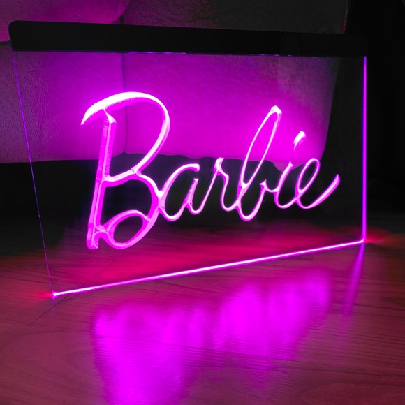 Other | Barbie Led Neon Light Sign 8x12 | Poshmark